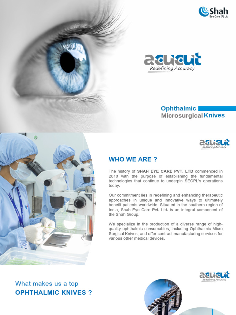 Acucut Presentation | PDF | Blade | Knife