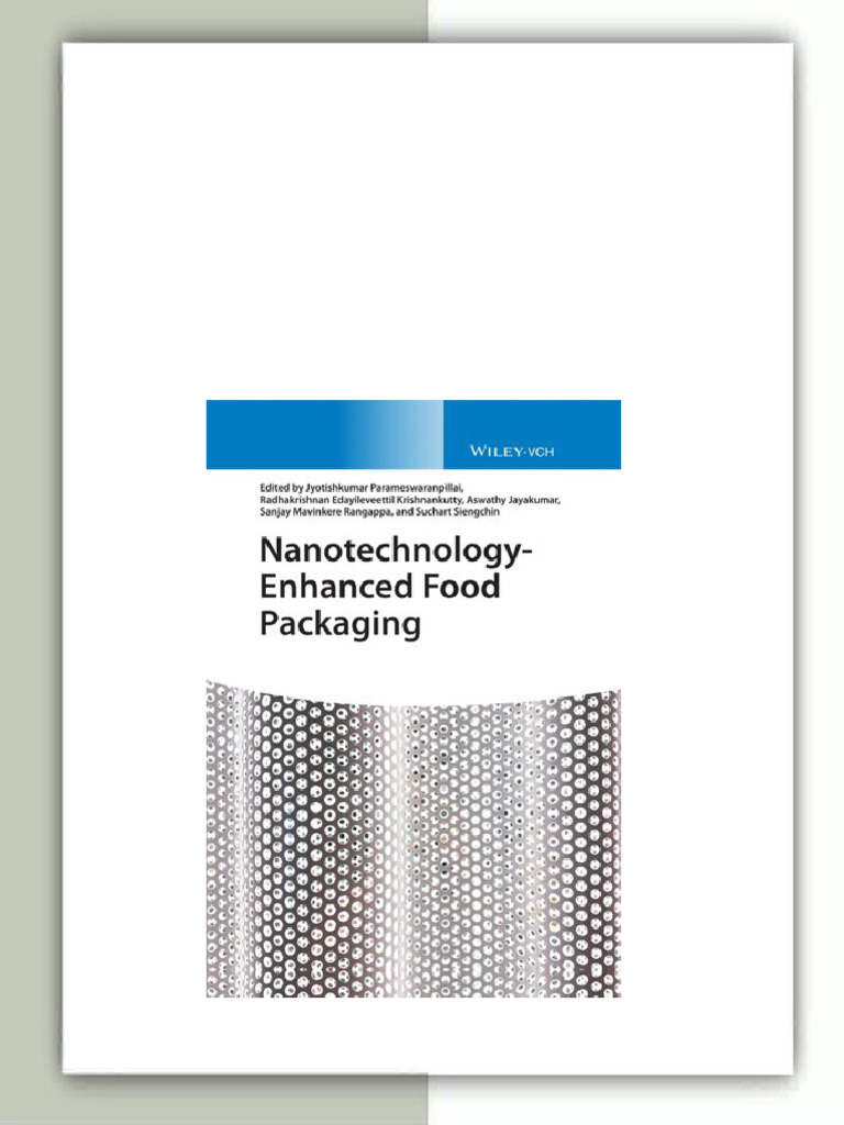 Nanotechnology-Enhanced Food Packaging Jyotishkumar Parameswaranpillaidownload | PDF ...