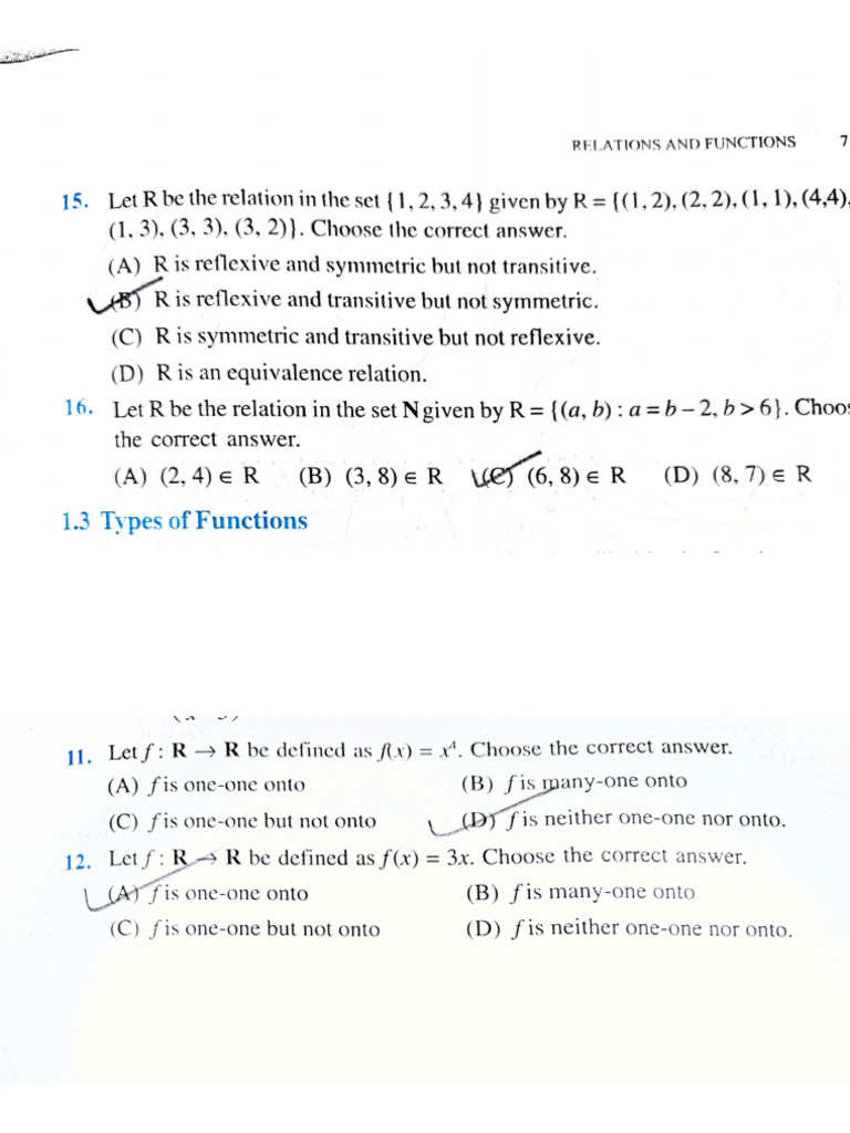 Math's MCQS Part 1st | PDF