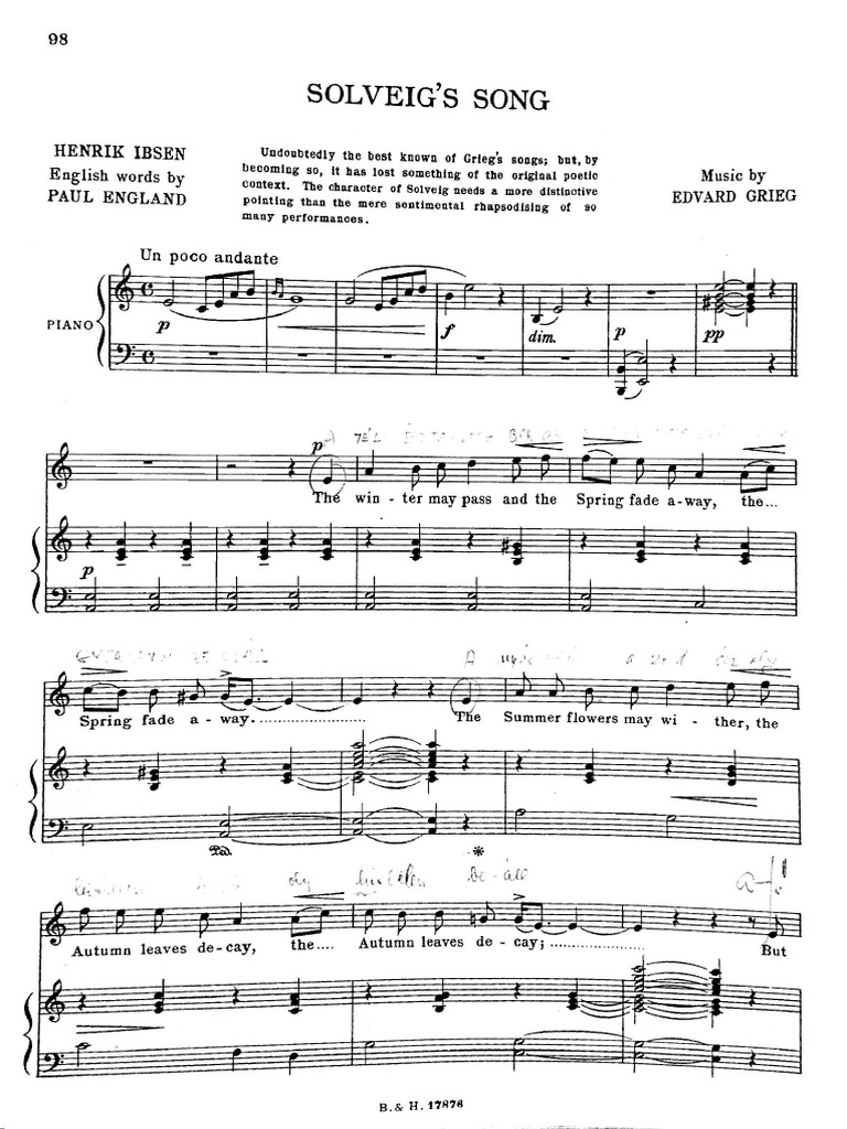 Solveig's Song | PDF