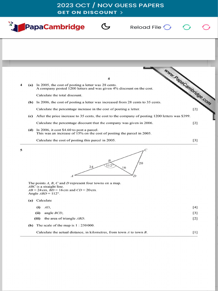 4024 - w07 - QP - 2.PDF CAIE PapaCambridge | PDF