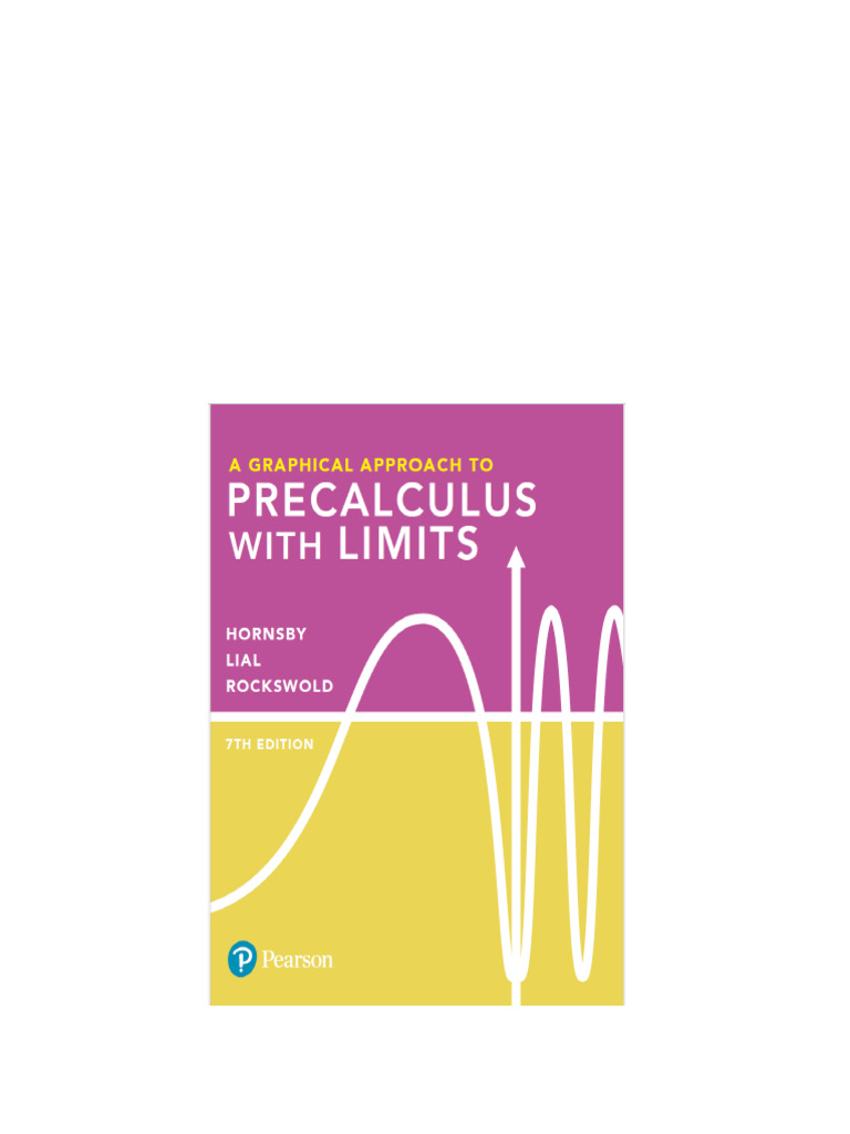 Original Pdf A Graphical Approach To Precalculus With Limits 7th Editioninstant Download