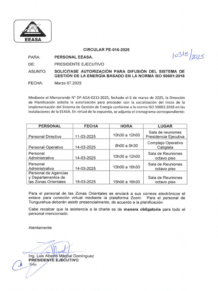 10318(CIRCULAR PE-016-2025) | PDF