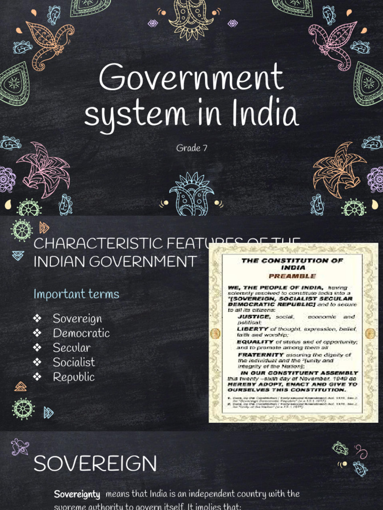 Overview of India's Government System | PDF | Bill (Law) | Political ...