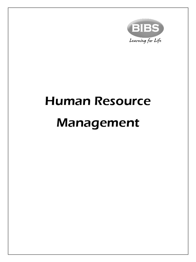 E-Book Human Resource Management | PDF | Human Resource Management | Human Resources