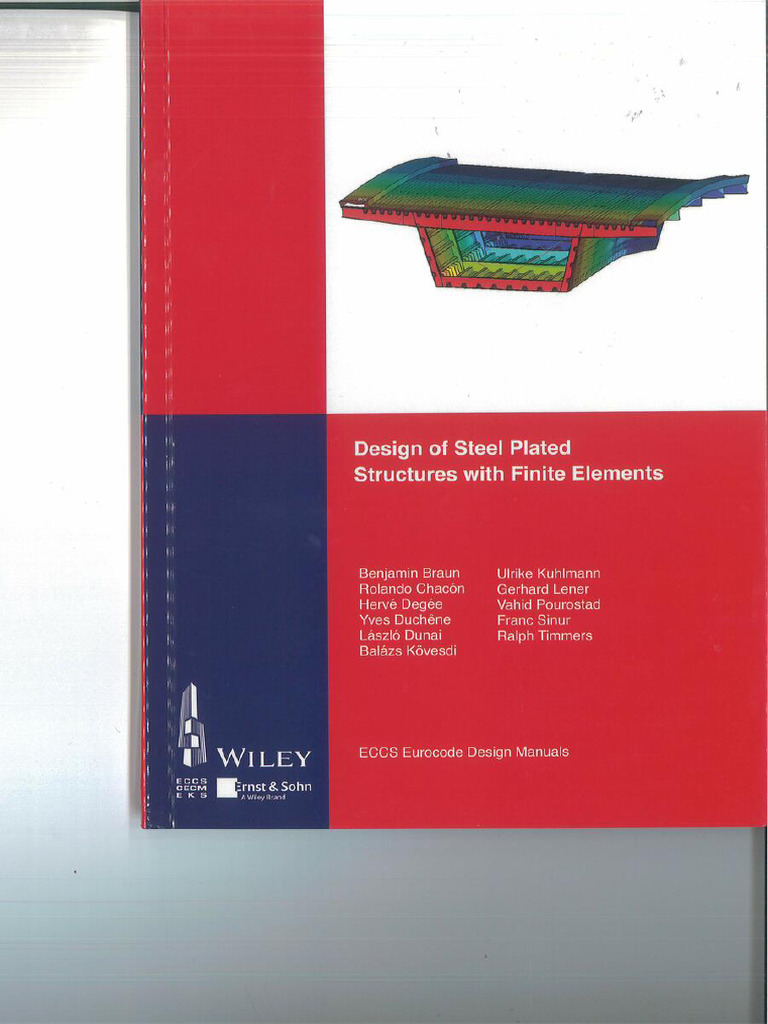 Design of Steel Plated Structures With Finite Elements ECCS Degée | PDF