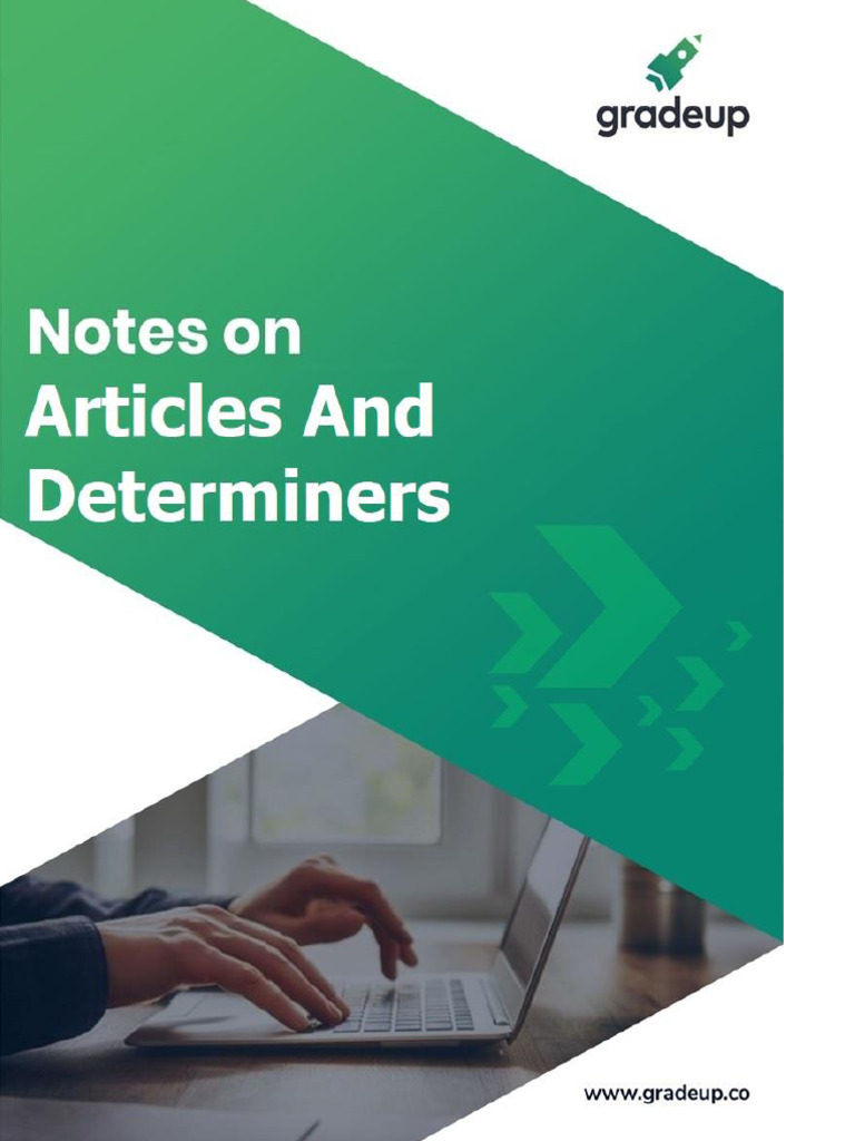 Articles and Determiners 99 | PDF | Language Mechanics | Morphology
