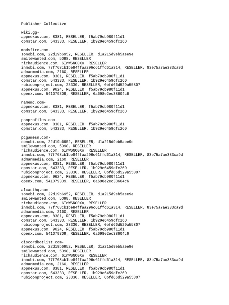 Publisher Collective | PDF