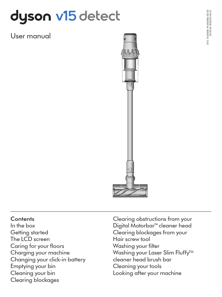 N248P 2022 v15 User Manual ANZ | PDF | Vacuum Cleaner | Battery Charger