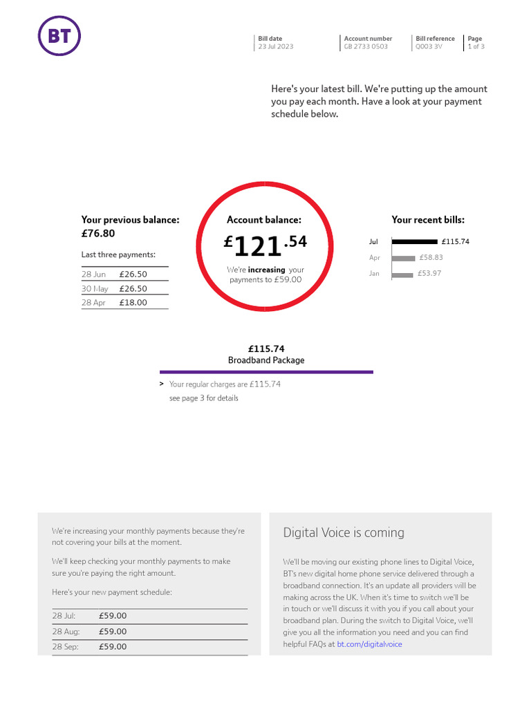 2.A1. BT Bill of Director | PDF | Information And Communications ...