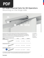 dormakaba ED 100/250 Operator Guide | PDF | Door | Switch