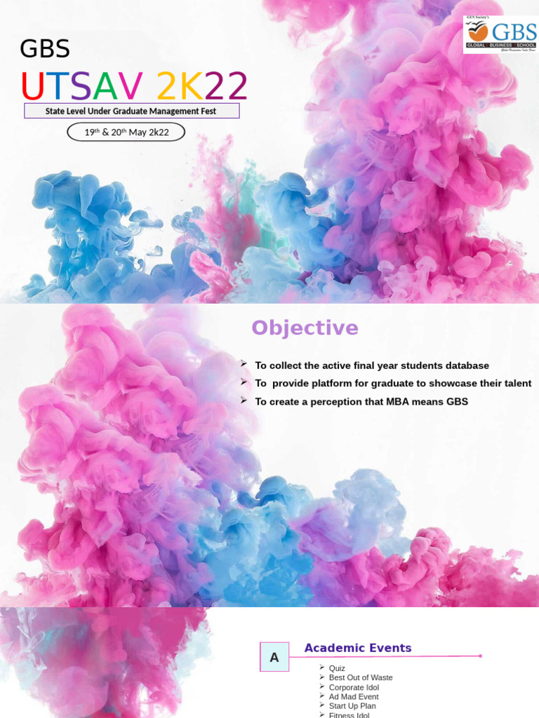 GBS Utsav 2022 | PDF