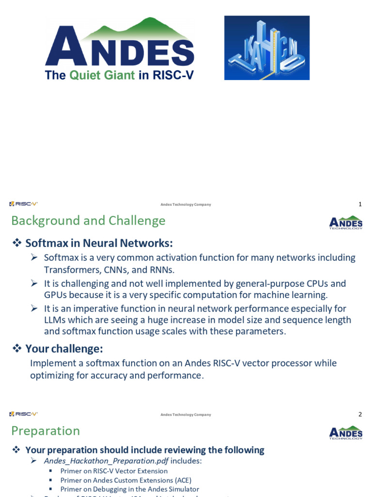1 Andes Hackathon Introduction | PDF | Central Processing Unit | Computer Programming