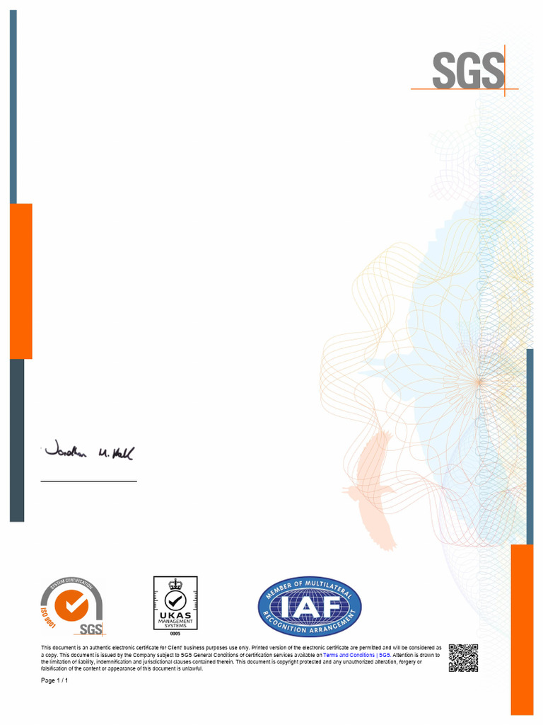 ISO 9001 2015 Wieland Metals Singapore EN | PDF