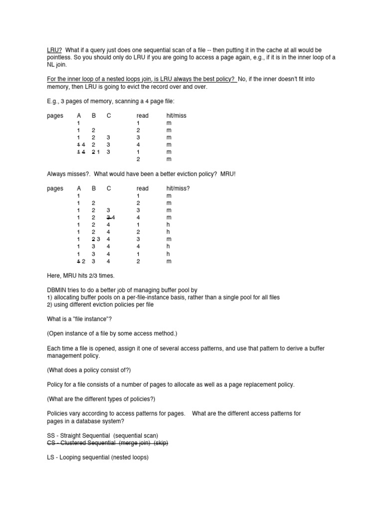 MIT6 830F10 Lec07b | PDF | Cache (Computing) | Computer Memory