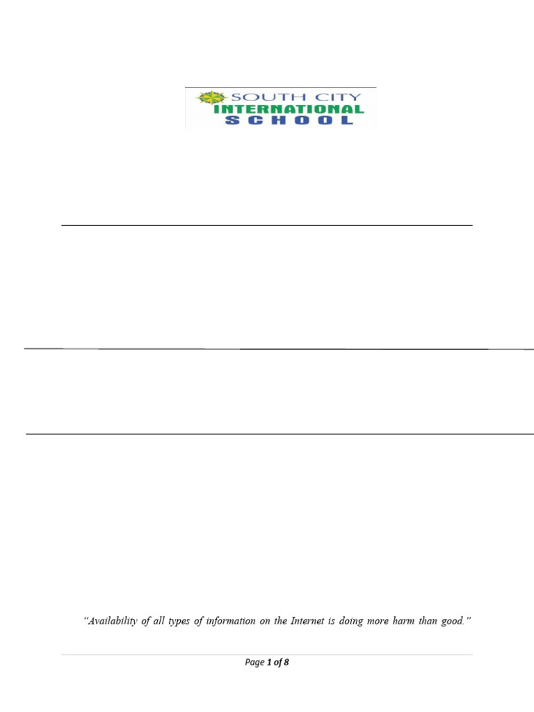 English Language - Model Paper - Ix (First Term, 2024-25) | PDF | Question