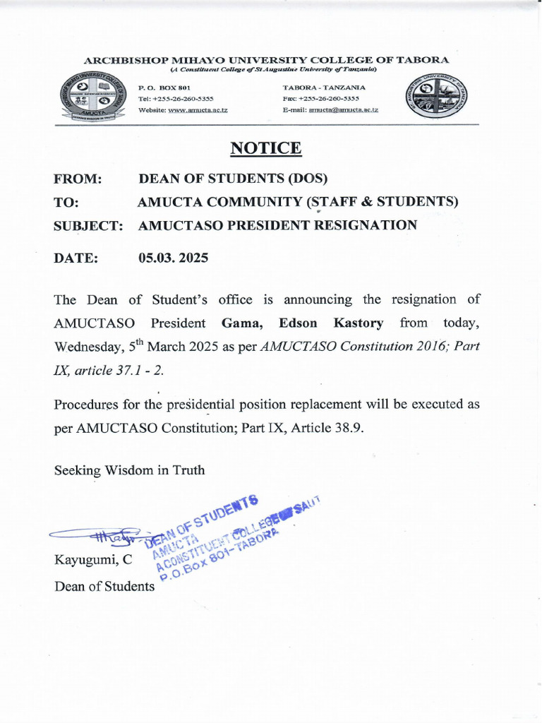 Notice 5.3.2025 | PDF