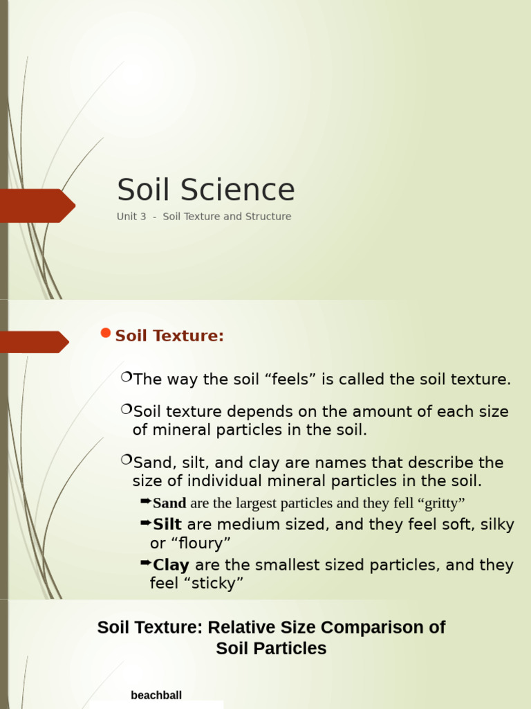 Soil Science Week 8 and 9 | PDF | Agriculture | Physical Geography