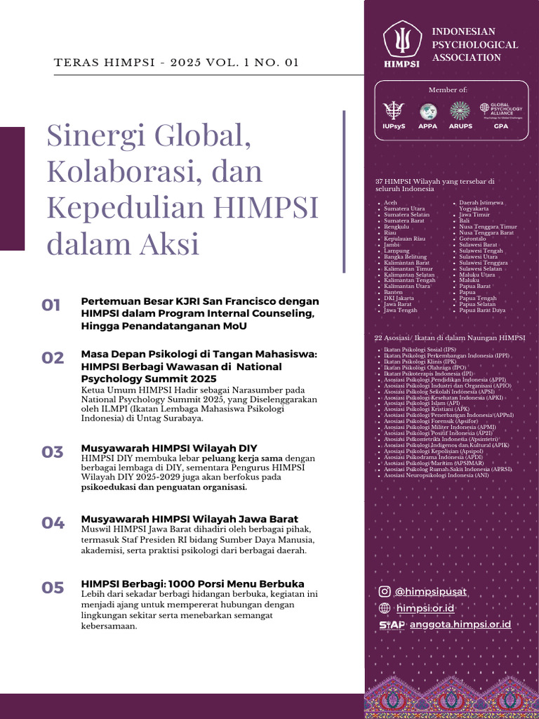 Teras HIMPSI 2025 Vol. 1 No. 01 - Maret | PDF