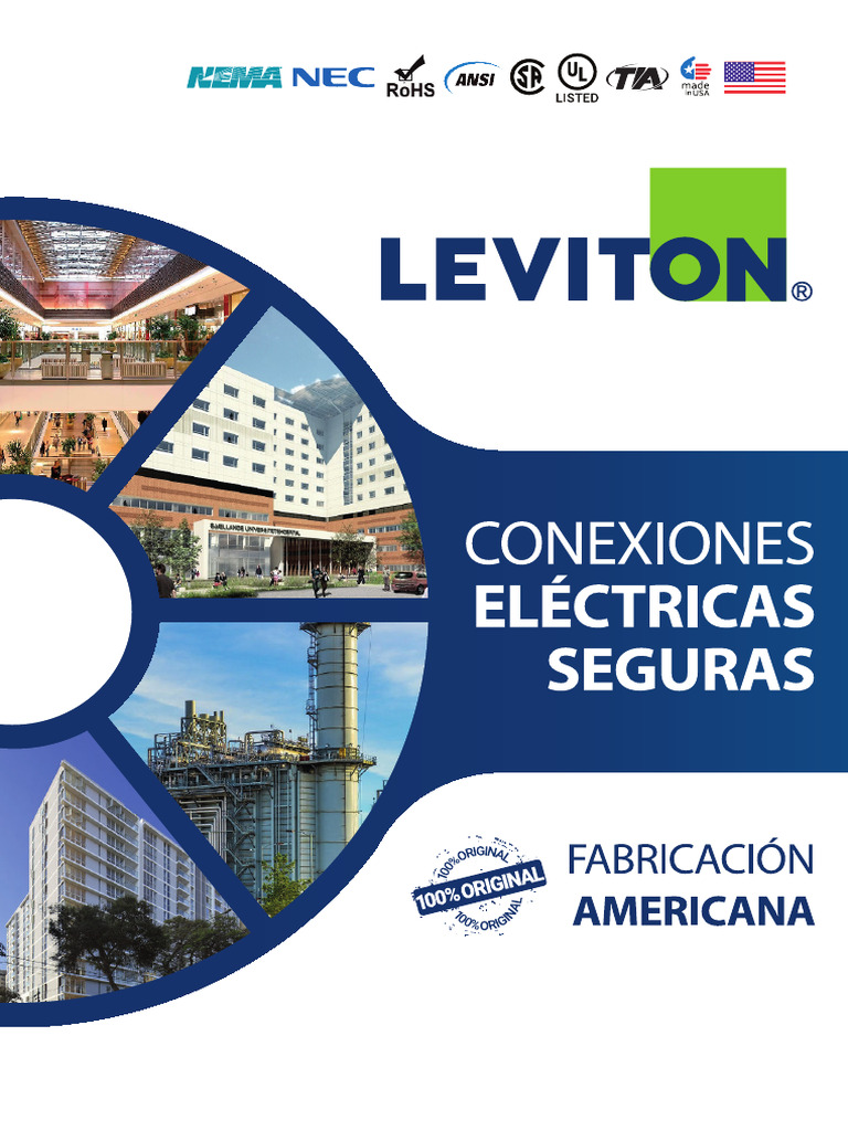 Catalogo Leviton Corporativo 2023 | PDF