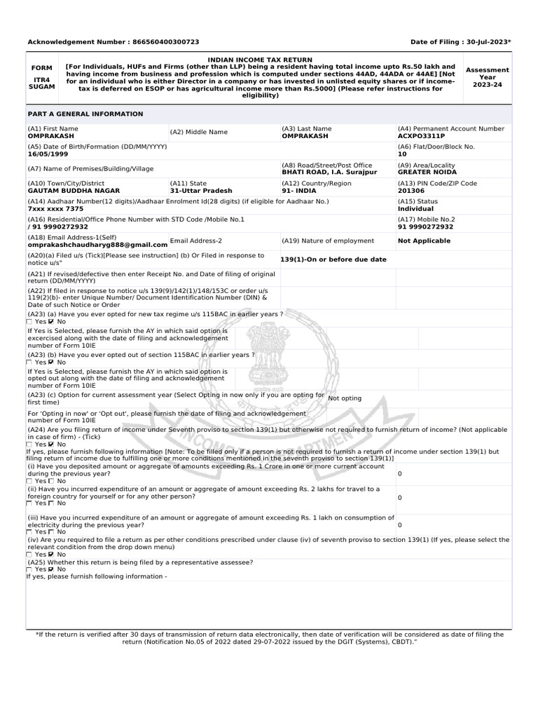 Form - PDF - 866560400300723 2 | PDF | Tax Deduction | Taxes