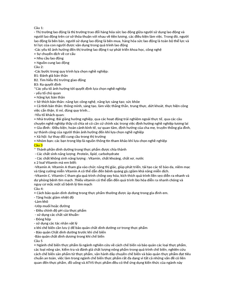 De Cuong Cong Nghe | PDF