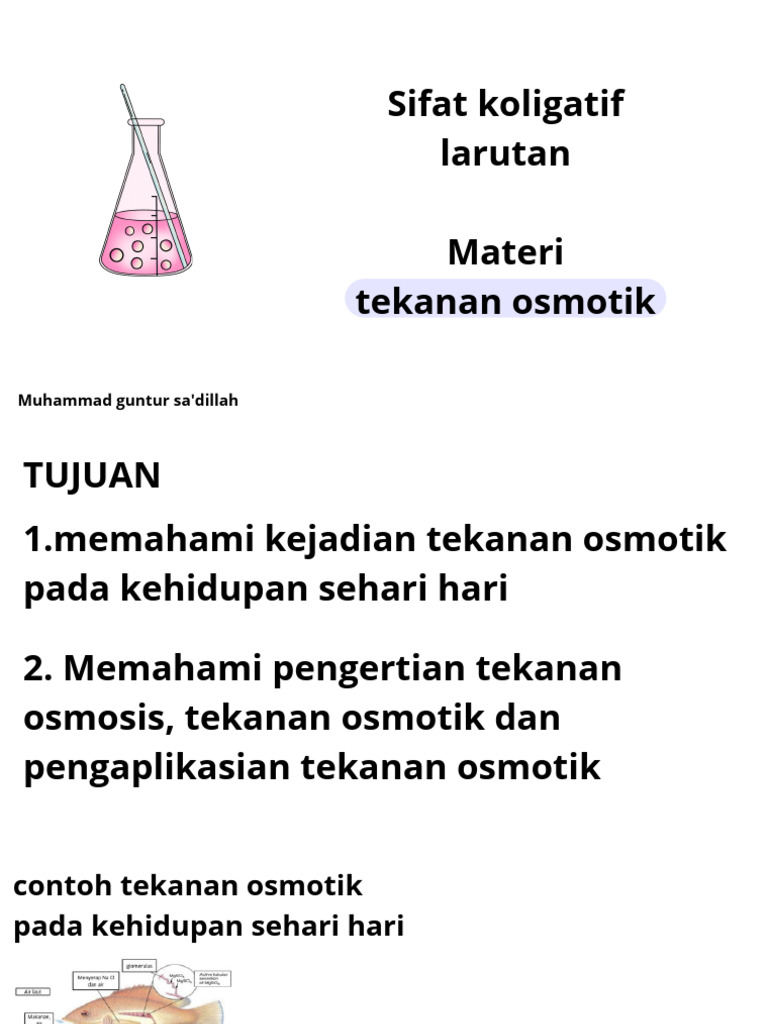 Sifat Koligatif Larutan Materi Tekanan Osmotik - 20240906 - 135456 ...
