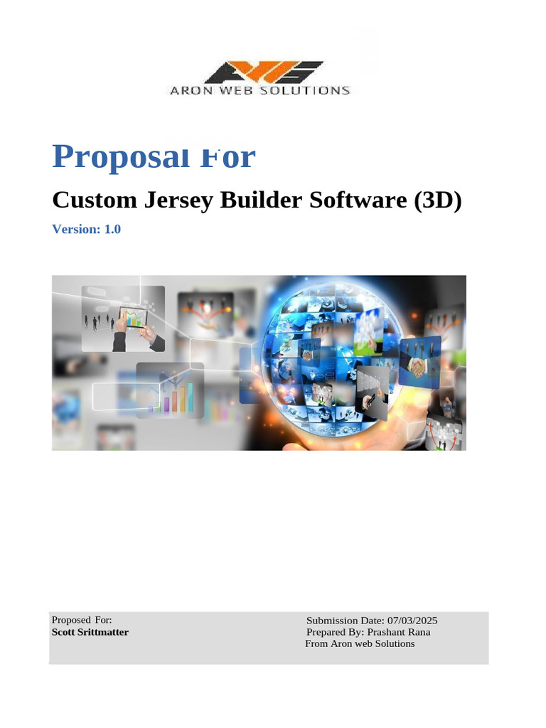 Proposal Jersey Software | PDF | Point Of Sale | Search Engine Optimization