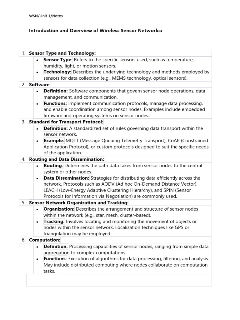 WSN-YHK | PDF | Wireless Sensor Network | Computer Network