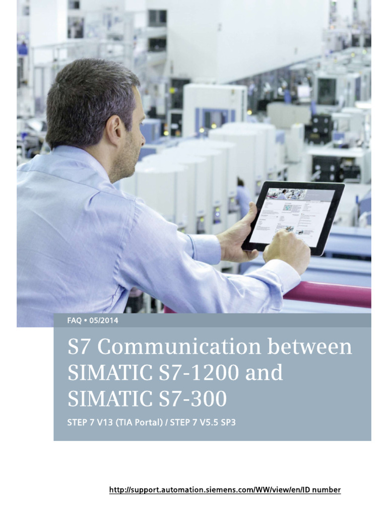 Communication Between Simatic s7 1200 and Simatic s7 300 Step 7 v13 - Tia Portal - Step 7 v5.5 ...