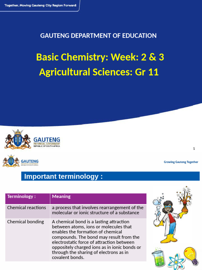 GR 11 Basic Chemistry Week 2&3 | PDF