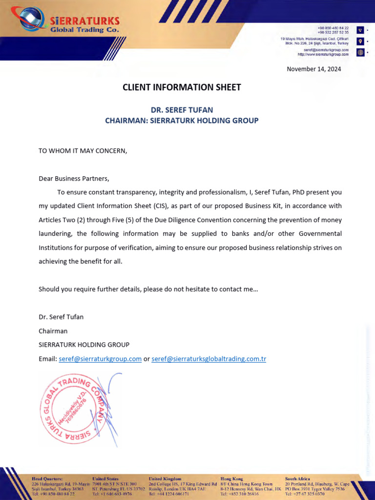 CIS Seref-Tufan SierraTurk | PDF