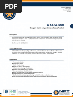 Flexseal PU425 - TDS - 7 | PDF | Concrete | Adhesive