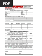 RTD Temperature Transmitter Calibration Report Template | PDF ...