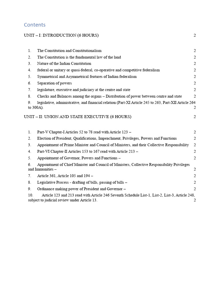 Consti Ii | PDF | Constitution | Rule Of Law