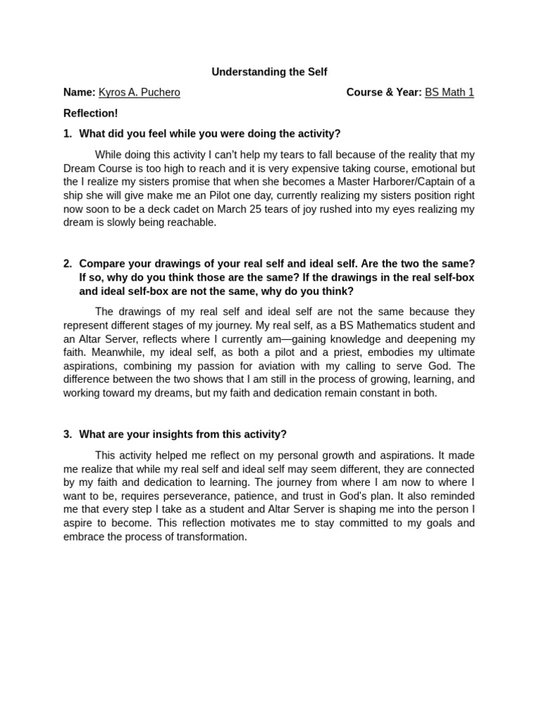 UTS Reflection | PDF