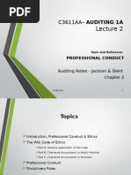 ICAEW Code of Ethics Parts 1 To 3 Overview | PDF