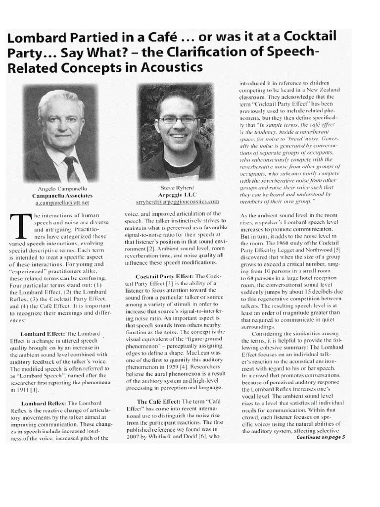 Lombard Cafe Effect | PDF