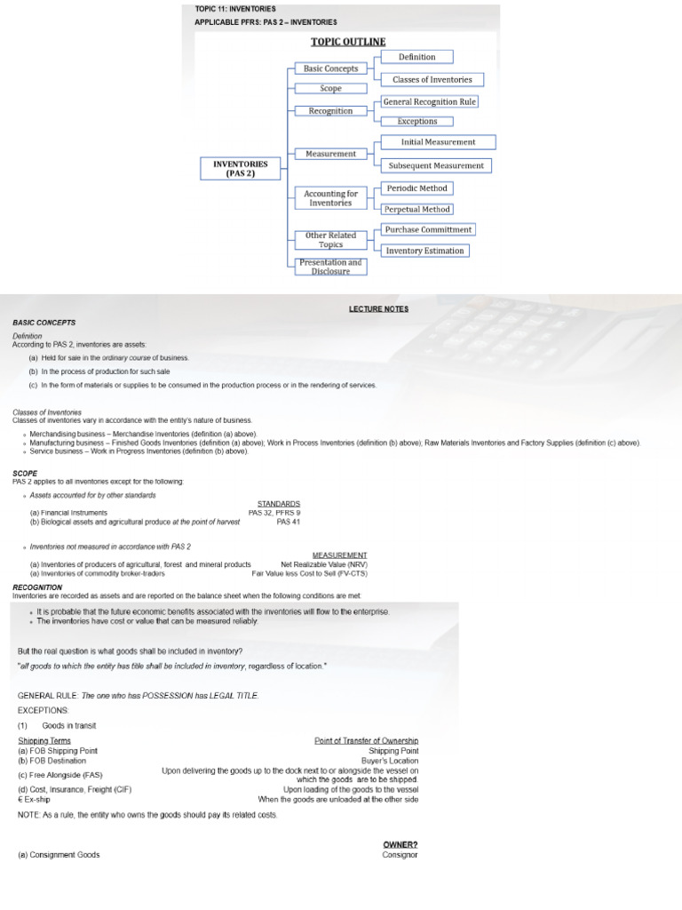 INVENTORIES | PDF