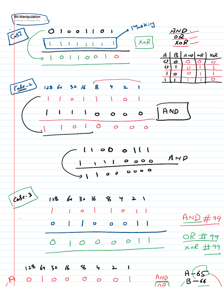 Understanding Bit Manipulation Techniques | PDF