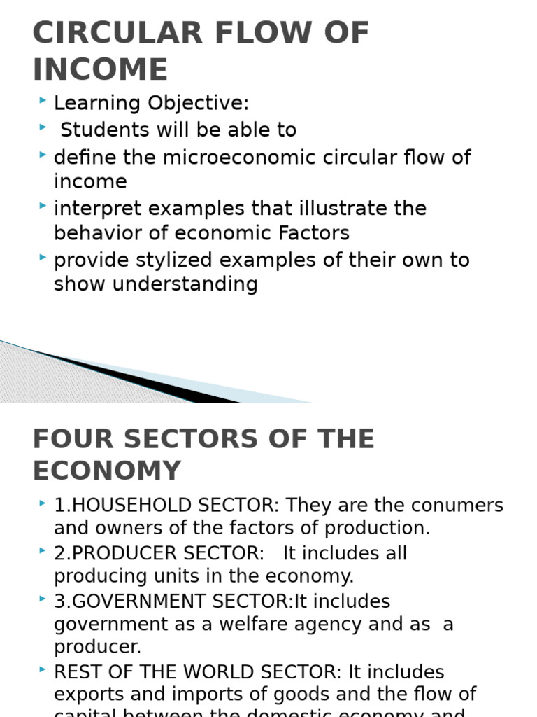 Circular Flow of Income Explained | PDF