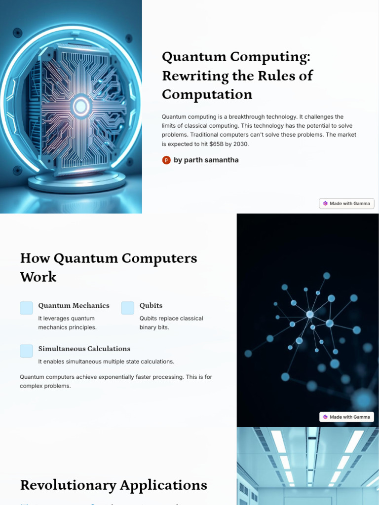 Quantum Computing Rewriting The Rules of Computation | PDF