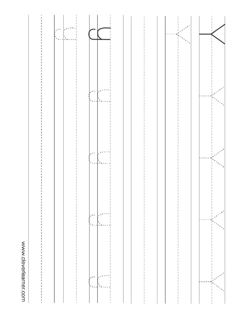 Y6 Free Letter y Practice Writing Worksheets for Children | PDF