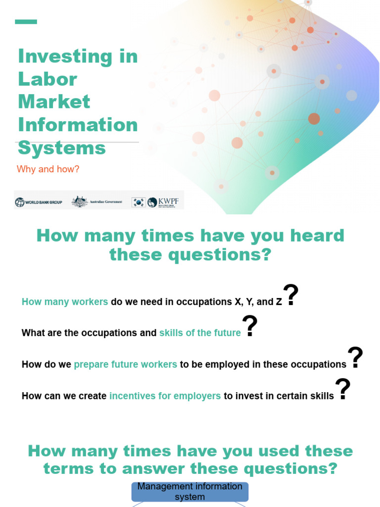Enhancing Labor Market Information Systems | PDF | Employment | Labour ...
