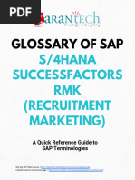 Sap SF Learning - Management - Settings - Configuration - Guide | PDF | Html Element | Html