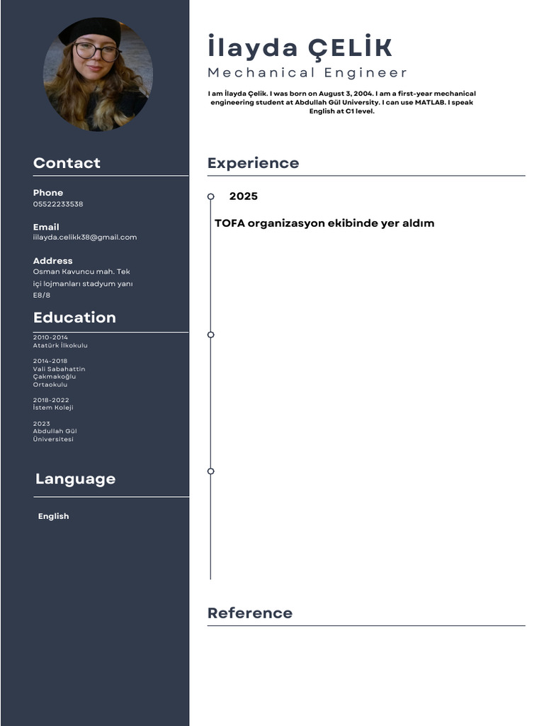 Black White Minimalist CV Resume | PDF