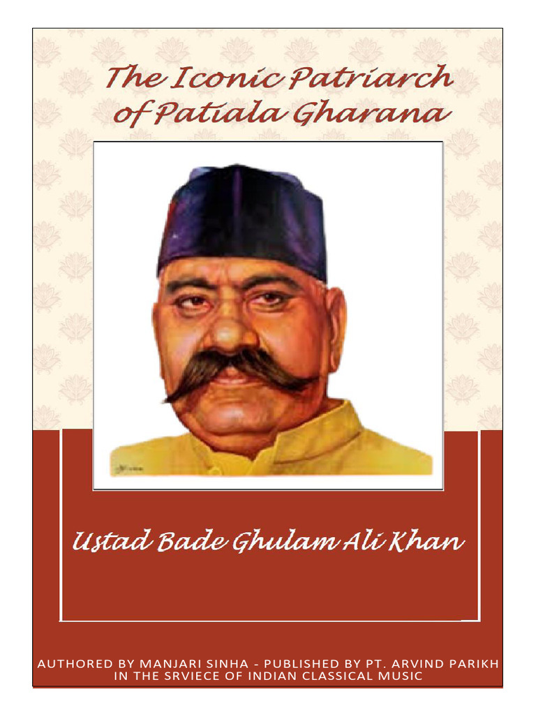 5.ustad Bade Ghulam Ali Khan | PDF | Classical And Art Music Traditions