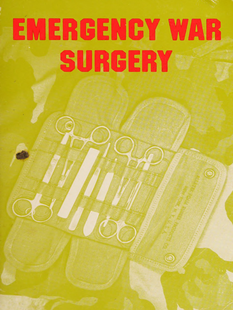 Emergency War Surgery 1982 | PDF | Surgery