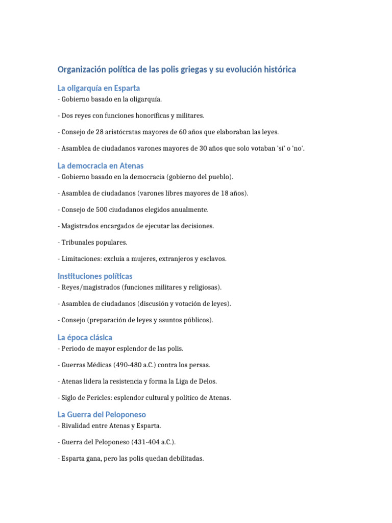 Presentacion Polis Griegas | PDF