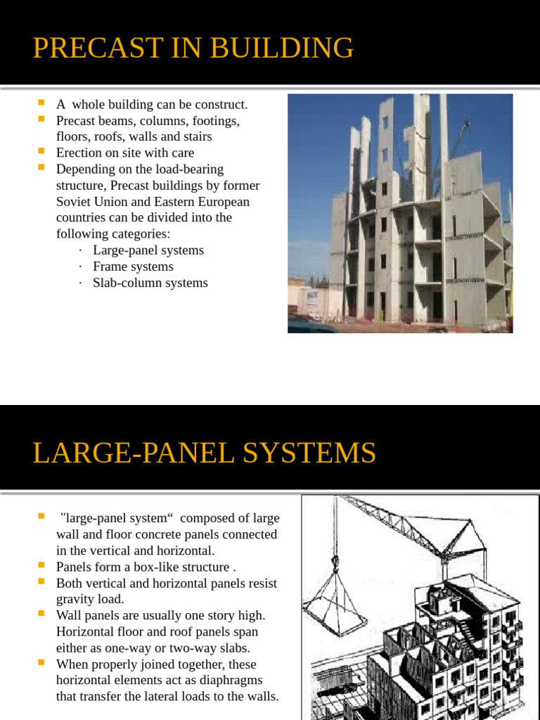 Precast in Building | PDF
